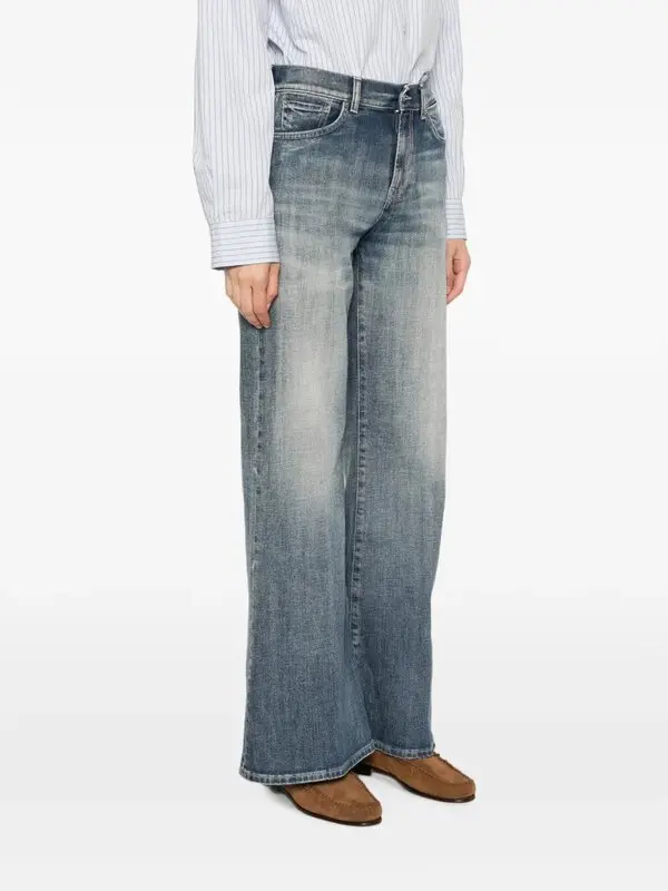 DONDUP Amber Wide-leg Jeans