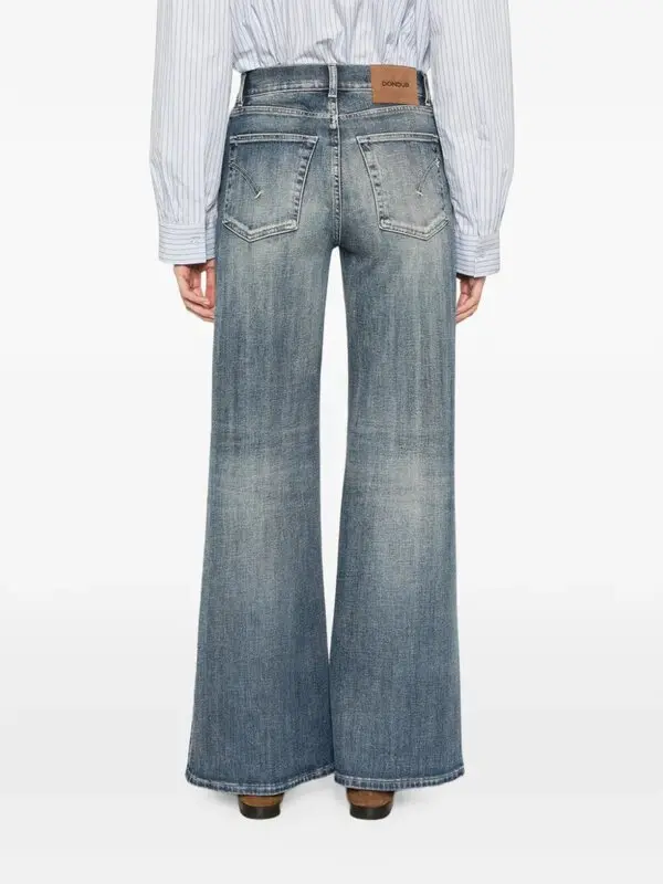 DONDUP Amber Wide-leg Jeans