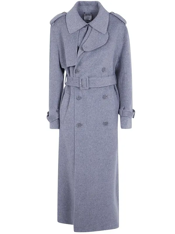 Simkhai Rumi Belted Long Coat