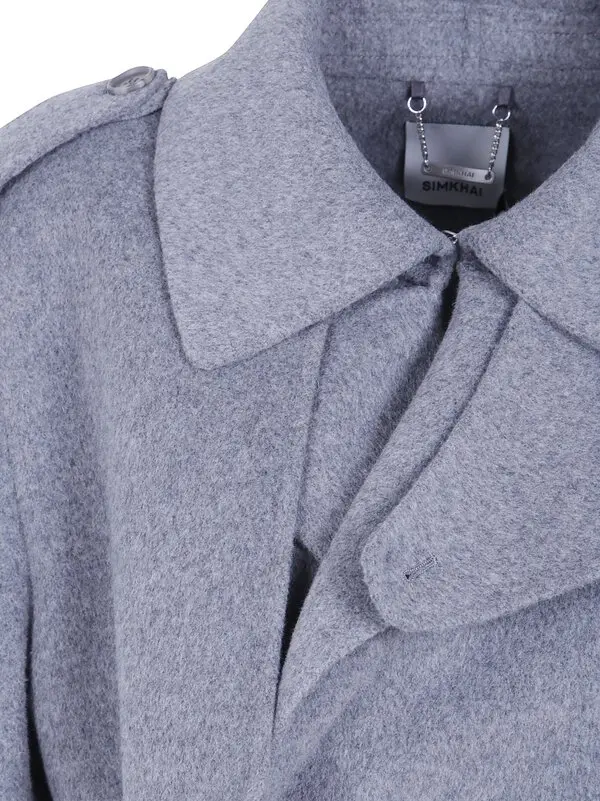 Simkhai Rumi Belted Long Coat