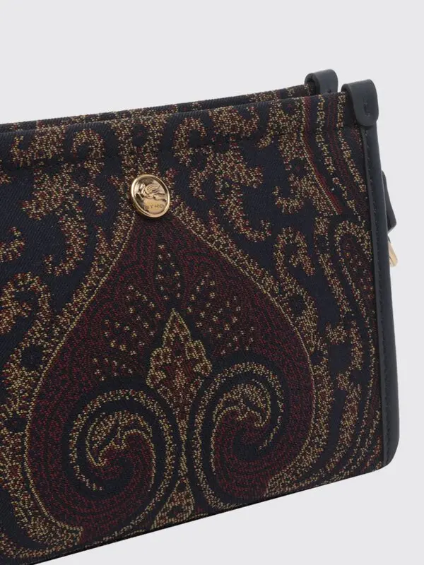 Etro Paisley Jacquard Fabric Mini Handbag With Pegaso Logo
