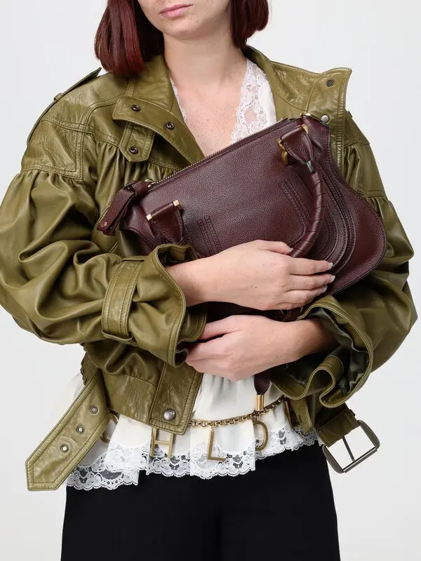 Chloé Marcie Shoulder Bag - Brown