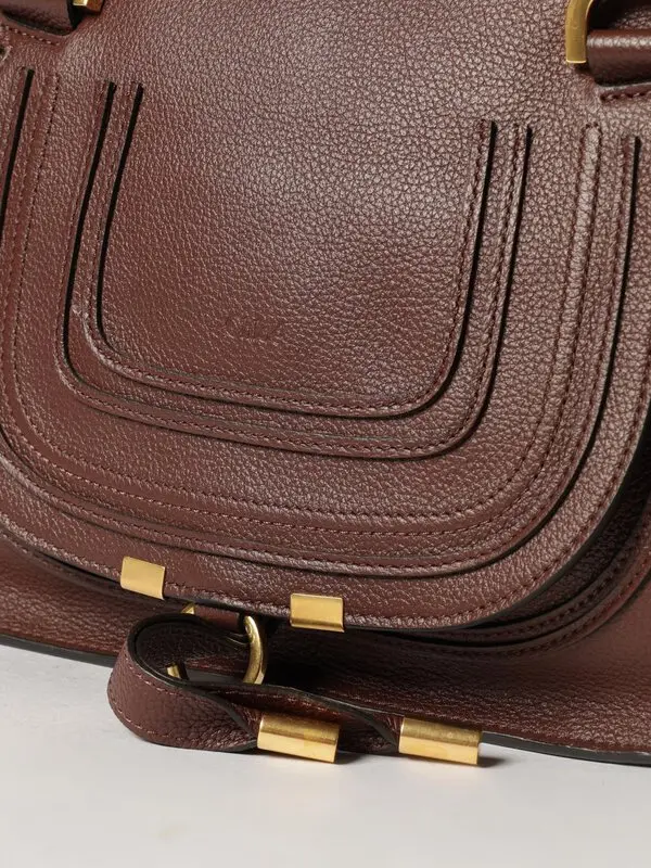 Chloé Marcie Shoulder Bag - Brown