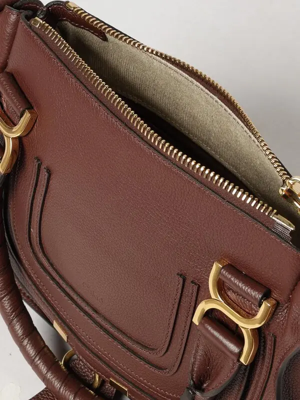 Chloé Marcie Shoulder Bag - Brown