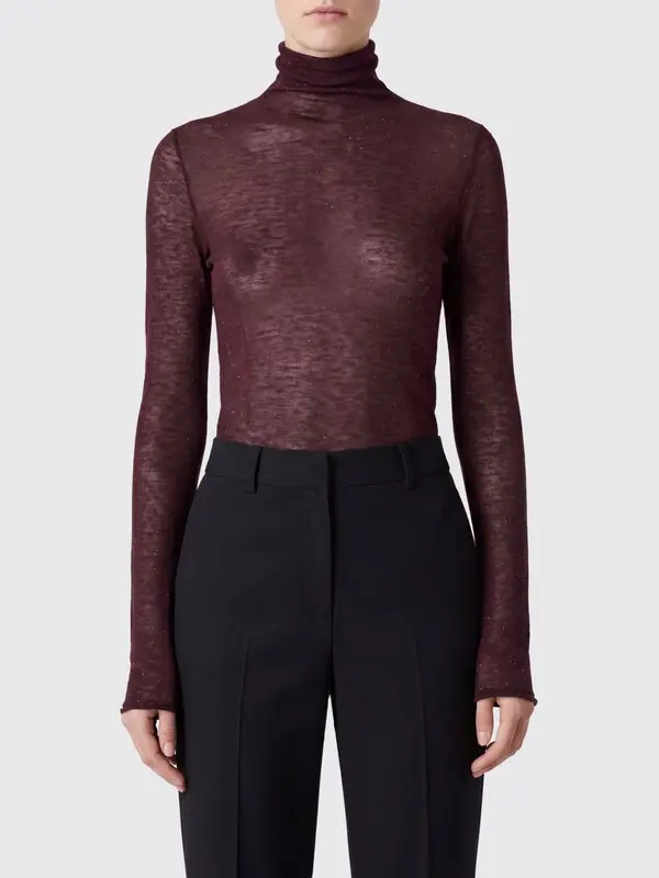 Pinko Turtleneck Sheer Sweater
