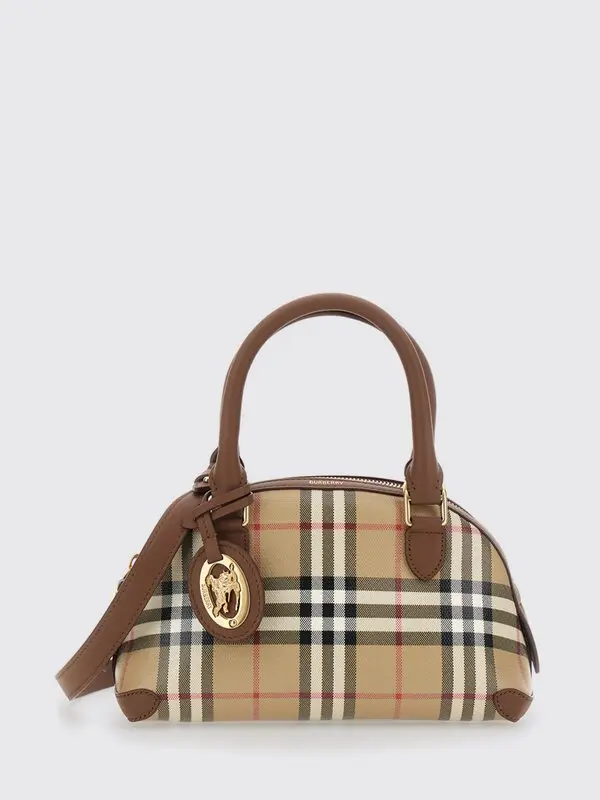 Burberry Checkered Top Handle Bag
