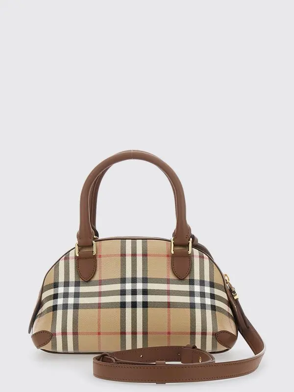 Burberry Checkered Top Handle Bag