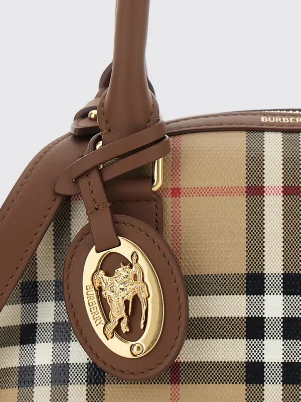 Burberry Checkered Top Handle Bag