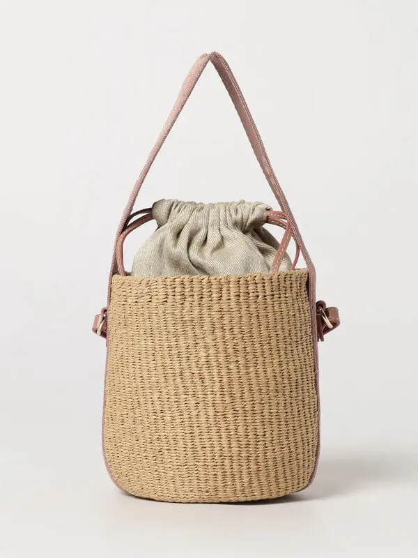 Chloé Woven Shoulder Bag - Brown