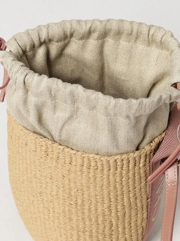 Chloé Woven Shoulder Bag - Brown