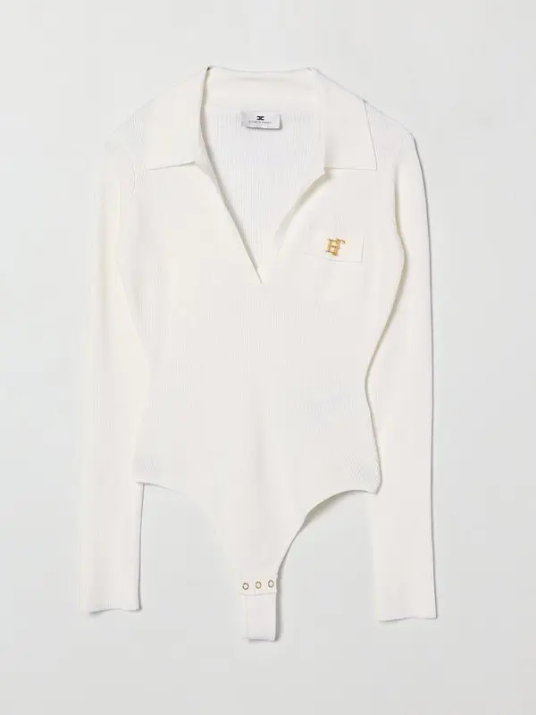 Elisabetta Franchi Top - Ivory