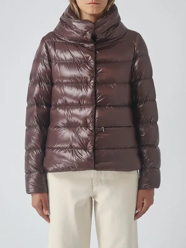 Herno Short Quilted Ultralight Down Jacket - Dark