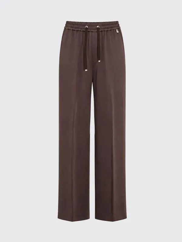 Herno Viscose Blend Drawstring Waist Joggers