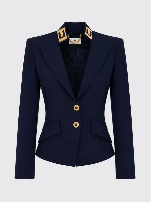 Elisabetta Franchi Jacket - Navy
