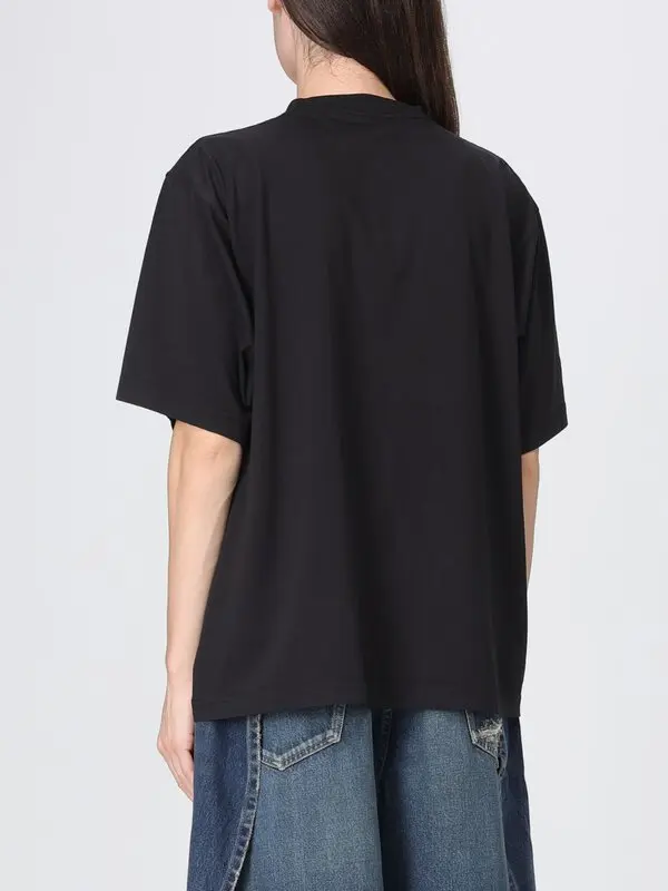Balenciaga Relaxed Fit T-shirt In Cotton With Graffiti Print And Dropped Shoulders