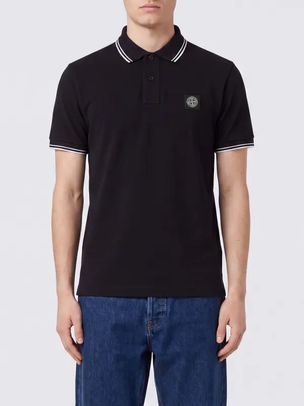 Stone Island Polo Shirt - Black