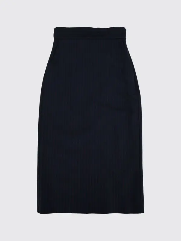 Elisabetta Franchi Pencil Midi Skirt - Blue