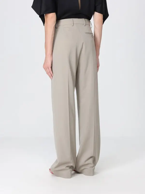 Stella McCartney High-waisted Wool Palazzo Trousers With Pleats
