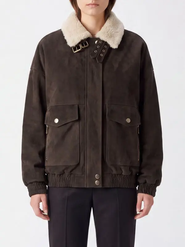 SEMICOUTURE Jacket - Brown