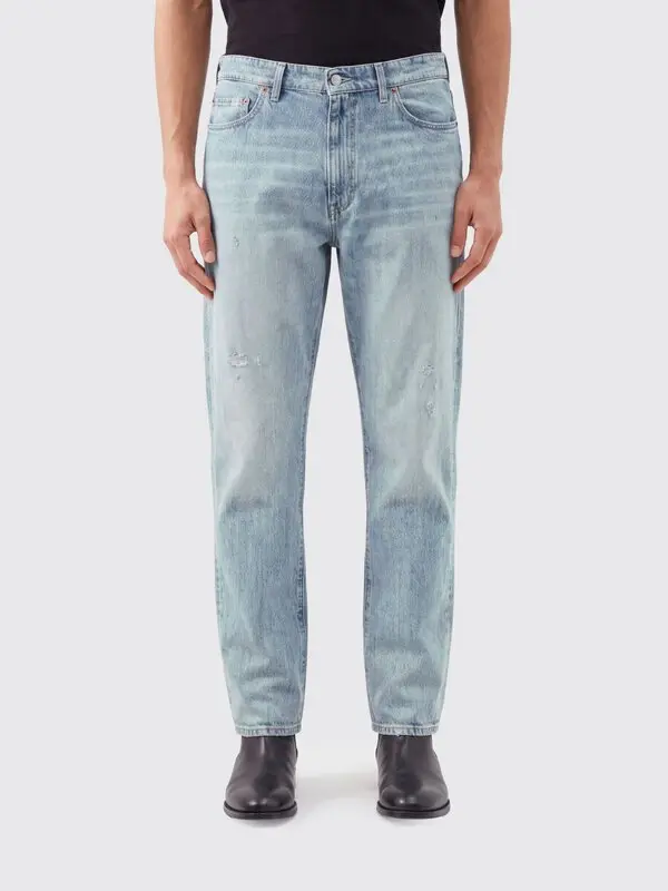 MAISON MARGIELA Straight-leg Distressed Cotton Denim Jeans