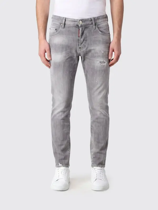 Dsquared2 Skater Skinny Fit Stretch Denim Jeans