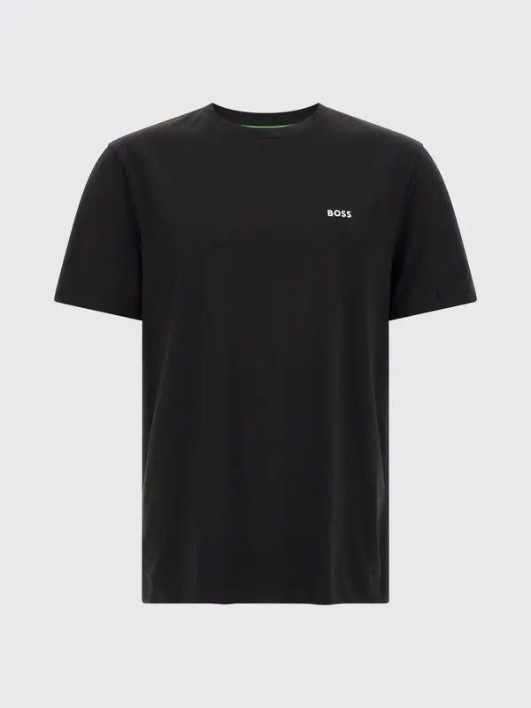 BOSS Set Of Three Cotton Logo T-shirts - Black