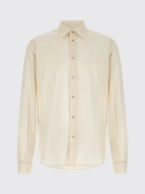 Valentino Garavani Embroidered Slim-fit Cotton Shirt