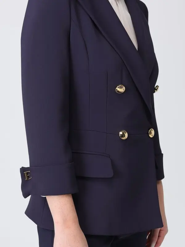Elisabetta Franchi Jacket - Blue