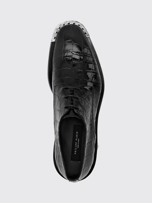 Philipp Plein Crocodile-effect Derby Shoes