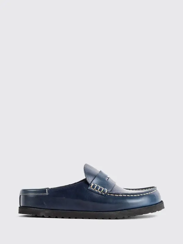 BIRKENSTOCK Open-heel Mules - Navy