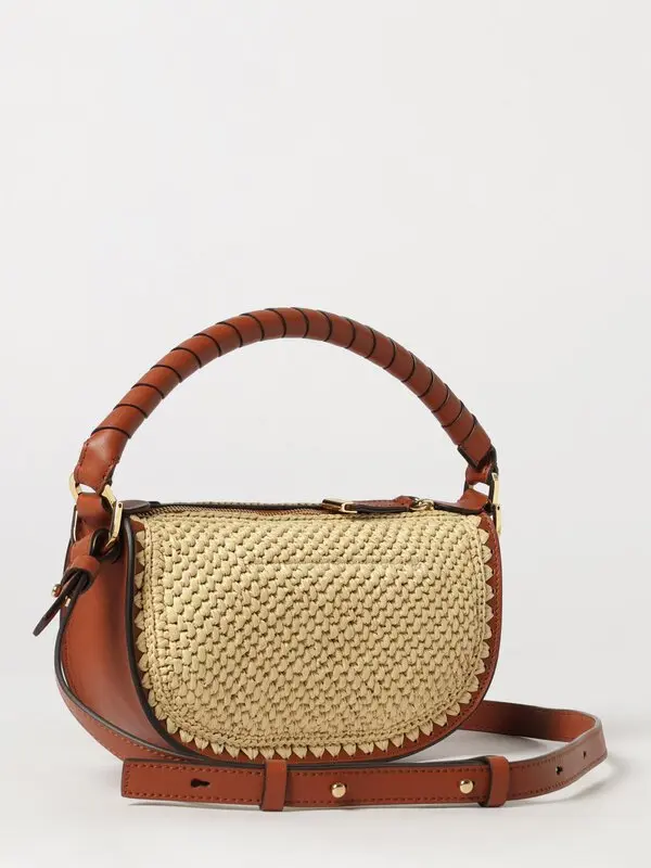 Chloé Woody Medium Tote Bag - Beige