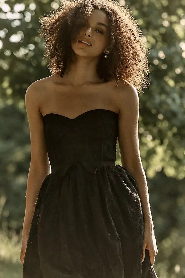 V. CHAPMAN X Kristopher Brock Granada Ruffle Dress