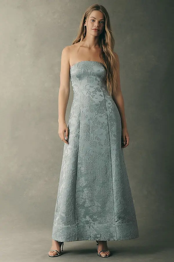 MARE MARE Piper Jacquard Maxi Dress