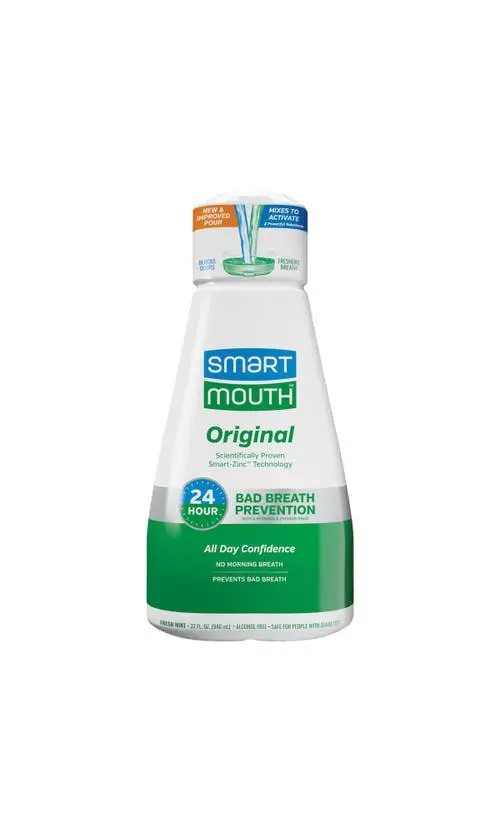 SMARTMOUTH Original Zinc Activated Mouthwash 2 Pack - Fresh Mint
