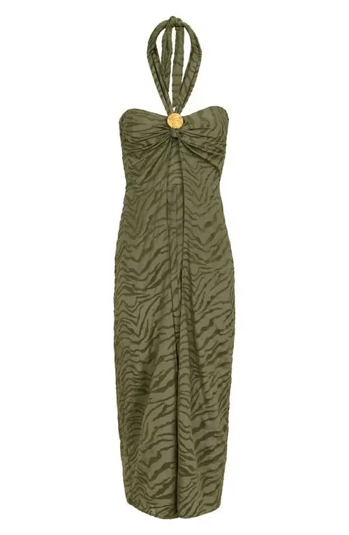 VIX PAULA HERMANNY Marilyn Long Cover-up Dress
