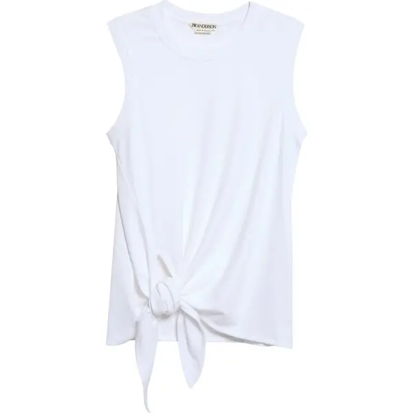 JW Anderson Tie Hem Cotton Tank