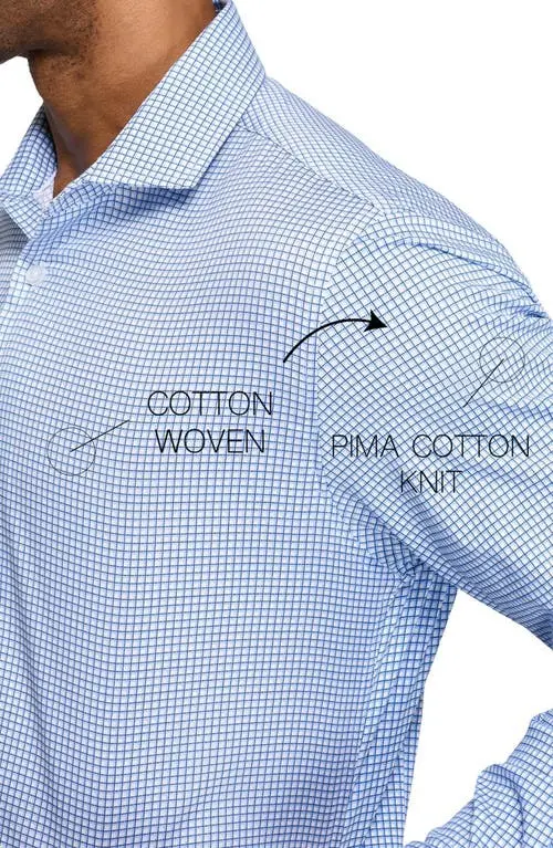 W.R.K Check Reworked Cotton Dress Shirt