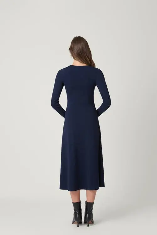Shoshanna Hardware Knit Harrison Dress