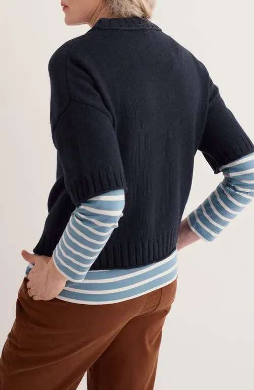 SEASALT CORNWALL Fistral Short Sleeve Sweater
