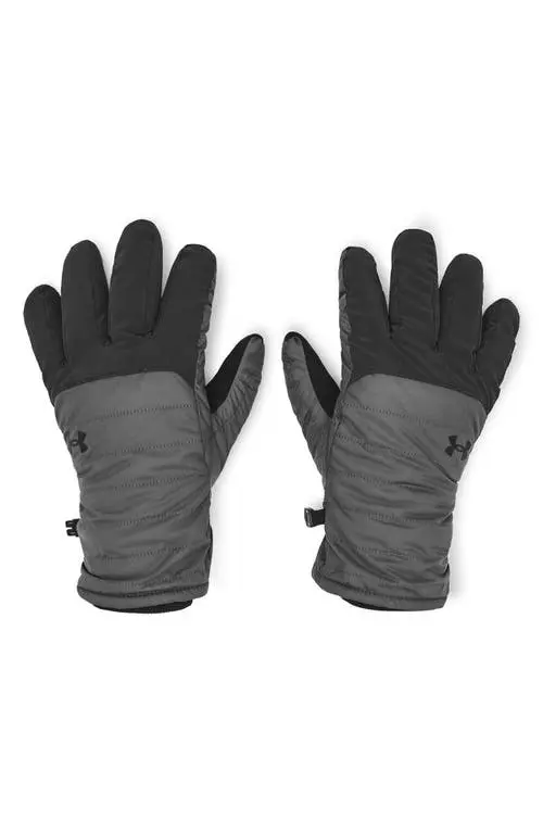 Under Armour Storm Insulated Tech Gloves - Castlerock/anthracite/black