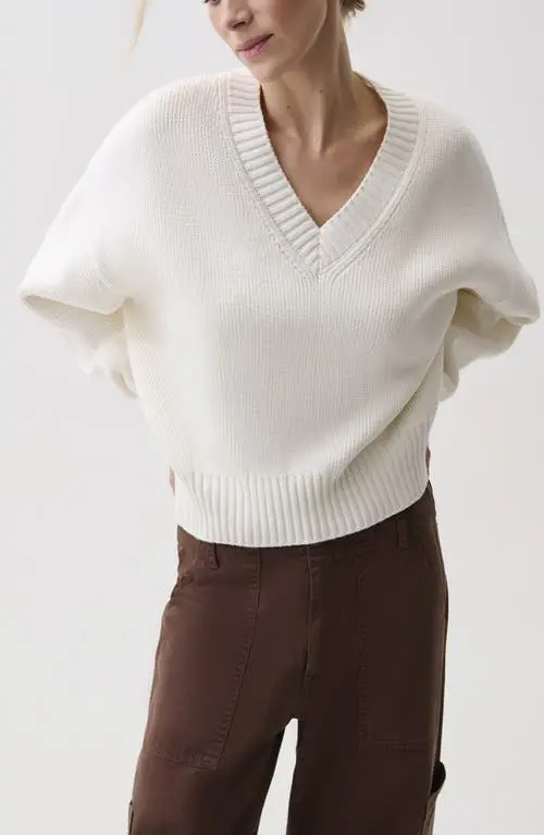 PISTOLA Nika Cotton V-neck Sweater