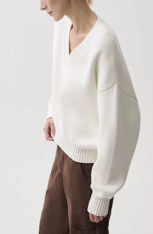 PISTOLA Nika Cotton V-neck Sweater