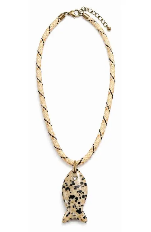 MACRAE & CO. Dockside Strand Necklace - Off White