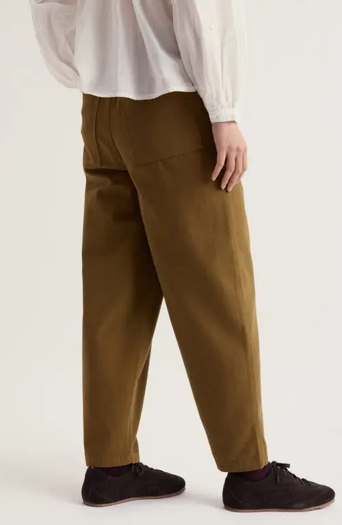 SEASALT CORNWALL Sholl Organic Cotton Crop Trousers
