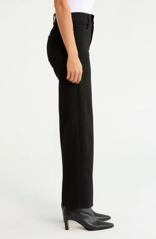 FRAME Le Pixie Slim Palazzo Jeans