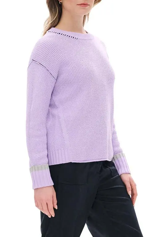 HATLEY Waffle Knit Crewneck Sweater