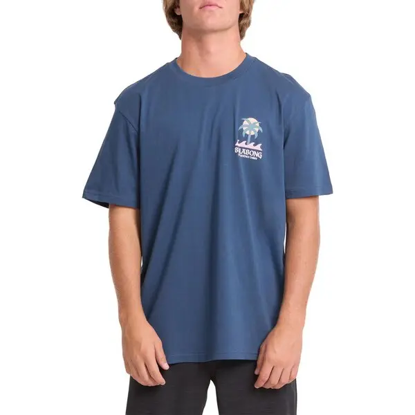 BILLABONG Portal Graphic T-shirt - Dark Denim