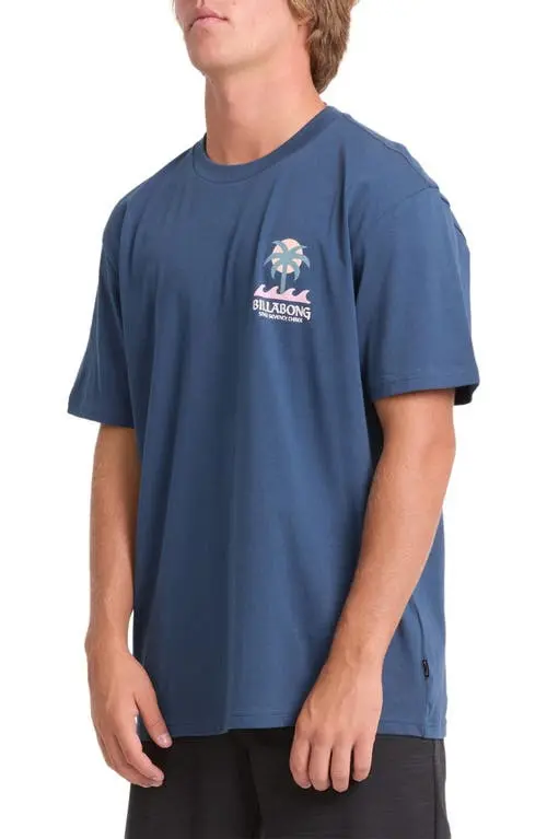BILLABONG Portal Graphic T-shirt - Dark Denim