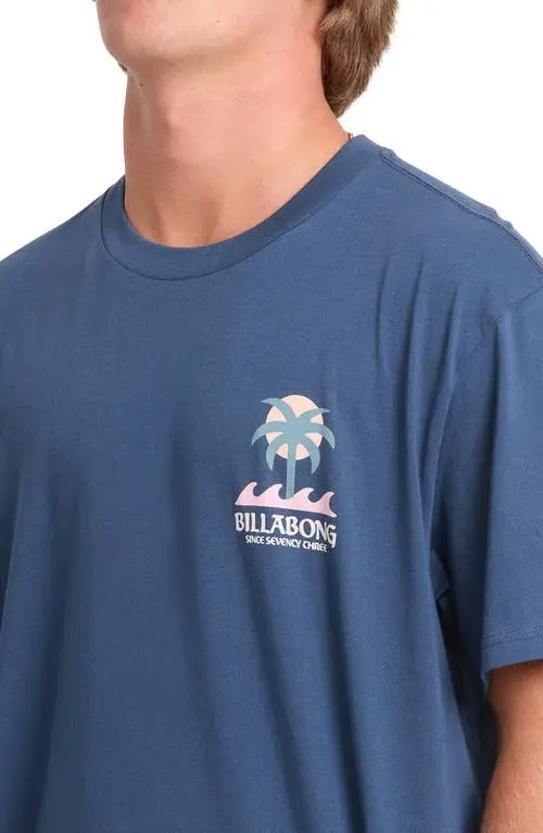 BILLABONG Portal Graphic T-shirt - Dark Denim