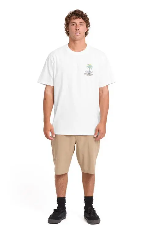 BILLABONG Portal Graphic T-shirt - Off White
